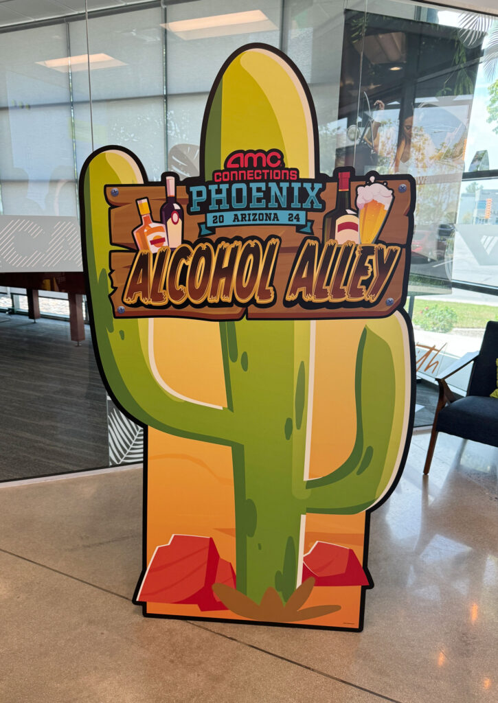 AMC Standee - Westamerica Communications